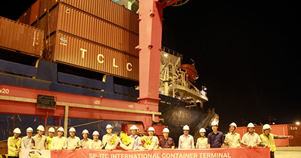 Cảng Quốc tế SP-ITC đón tàu container Taicang