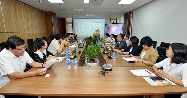 Hội Nhà báo Hàn Quốc thăm và làm việc tại Tạp chí Vietnam Logistics Review