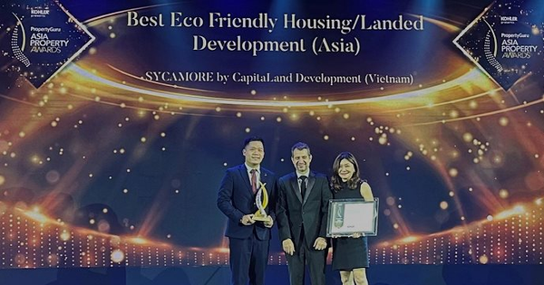 CapitaLand Development được vinh danh tại giải thưởng bất động sản châu ...