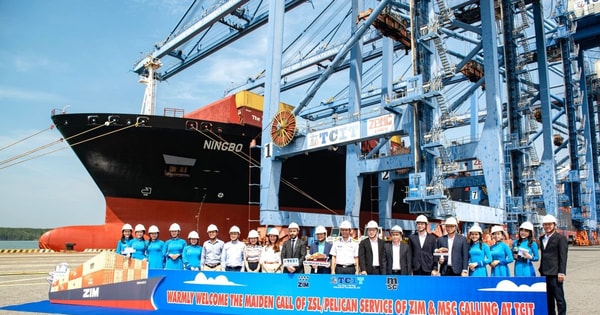 TCIT welcomes the first vessel of the ZSL/PELICAN service – expanding ...